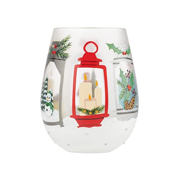 エネスコ Enesco 置物 インテリア 海外モデル アメリカ 輸入物 ジムショア Jim Shore  6011250 Enesco Designs by Lolita Holiday Festive Lanterns Hand-Pain...