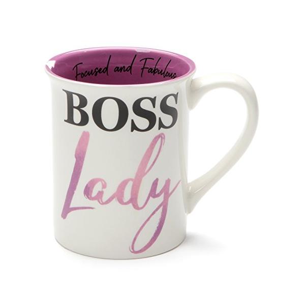 エネスコ Enesco 置物 インテリア 海外モデル アメリカ 輸入物 ジムショア Jim Shore  6001244 Boss Lady Be Goal Digger 16 Ounce Ceramic Coffee Mug海外限定品を迅...