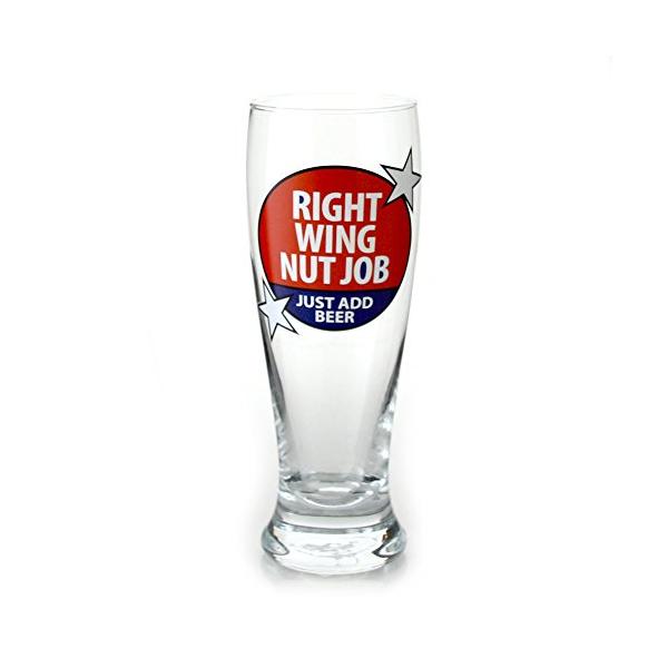 エネスコ Enesco 置物 インテリア 海外モデル アメリカ 輸入物 ジムショア Jim Shore  4050682 Enesco Right Wing Glass Pilsner, 7.5", Multicolor海外限定品を迅速輸入...