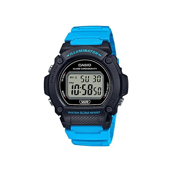 腕時計 カシオ メンズ 逆輸入 日本 メイドインジャパン アメリカ アウトドアウォッチ特集 W219H-2A2V Casio W219H Series | Digital Watch | Illuminator | Blue/Black |...