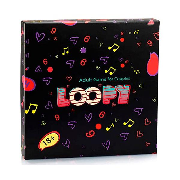 ボードゲーム 英語 アメリカ 海外ゲーム LOOPY LOOPY Couples Games for Adults - Date Night Game - Gifts for Wife and Husband to Spice Up Rel...