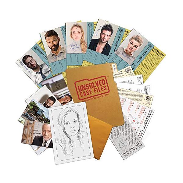 ボードゲーム 英語 アメリカ 海外ゲーム  Unsolved Case Files | Doe, Jane - Cold Case Murder Mystery Game - Can You Solve The Crime? Who Kil...