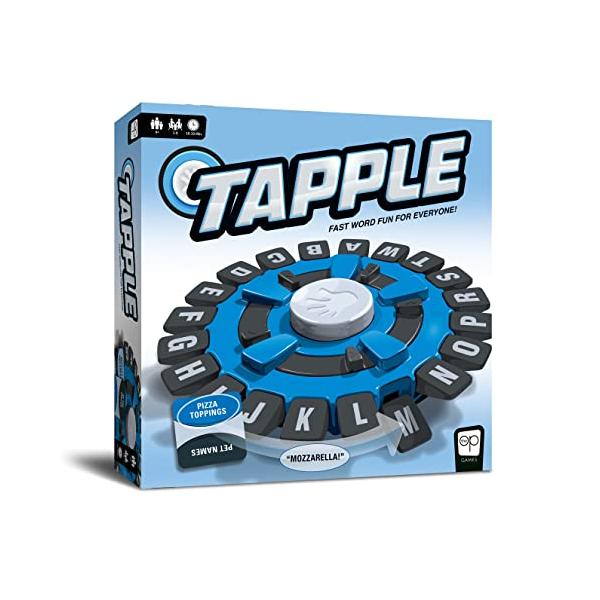 ボードゲーム 英語 アメリカ 海外ゲーム TL097-000-002100-06 USAOPOLY The Original TAPPLE, The Fast-Paced Family Board Game,Choose a Categor...