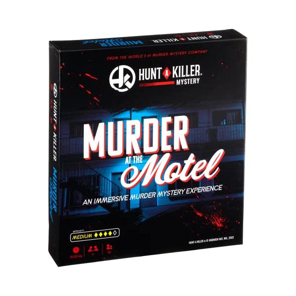 ボードゲーム 英語 アメリカ 海外ゲーム HAKRET3BD002 Hunt A Killer Murder at The Motel - an Immersive Murder Mystery Experience - for True ...