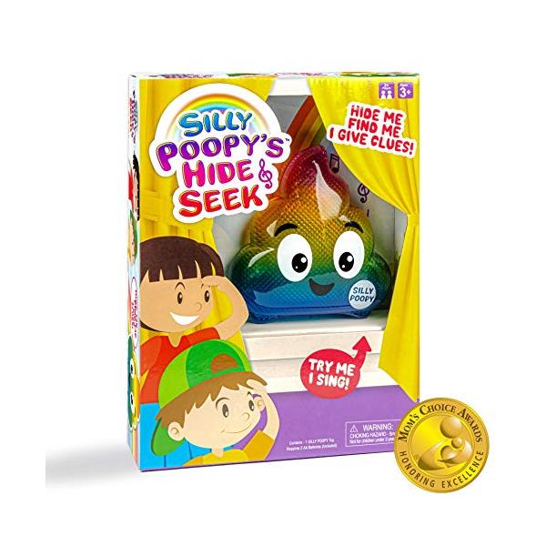 ボードゲーム 英語 アメリカ 海外ゲーム SPHS501 Silly Poopy's Hide &amp; Seek by Relatable, The Talking, Singing, Rainbow Hide &amp; Seek T...