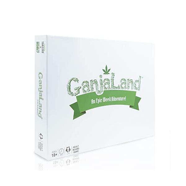 ボードゲーム 英語 アメリカ 海外ゲーム LT-BDGM-GJLD Ganjaland, The Epic Weed Game for Social Gatherings, Weed Board Games for Adults海外限定品を...