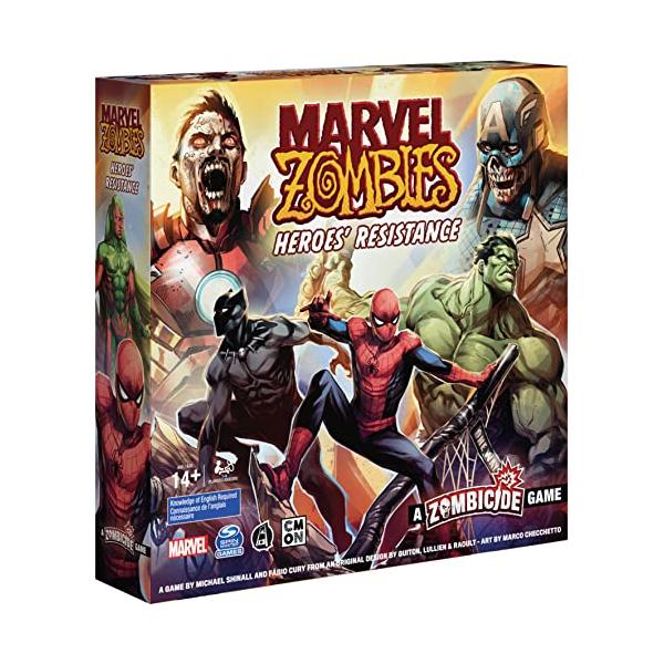 ボードゲーム 英語 アメリカ 海外ゲーム 6062212 Spin Master Games, Marvel Zombies: Heroes’ Resistance, A Zombicide Game, Collectible Marvel...