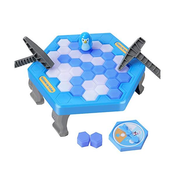 ボードゲーム 英語 アメリカ 海外ゲーム 10322942 SS Save Penguin On Ice Game, Penguin Trap Break ice Activate Family Party Ice Breaking Kid...