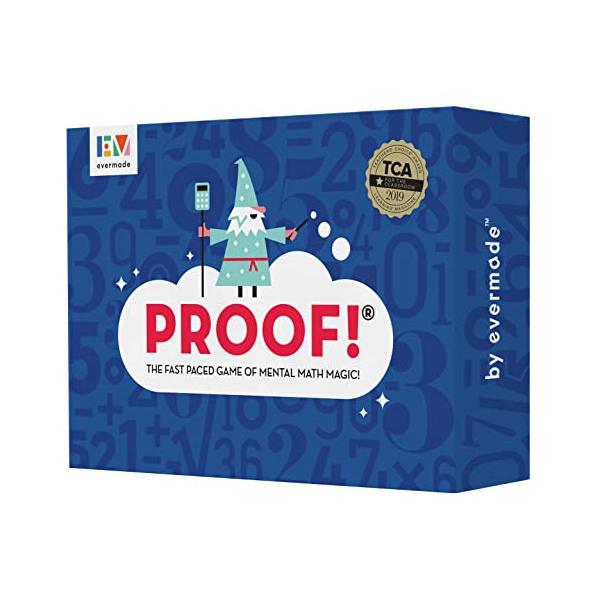 ボードゲーム 英語 アメリカ 海外ゲーム SZB-200 Proof! Math Game - The Fast Paced Game of Mental Math Magic - Teachers’ Choice Award Winnin...