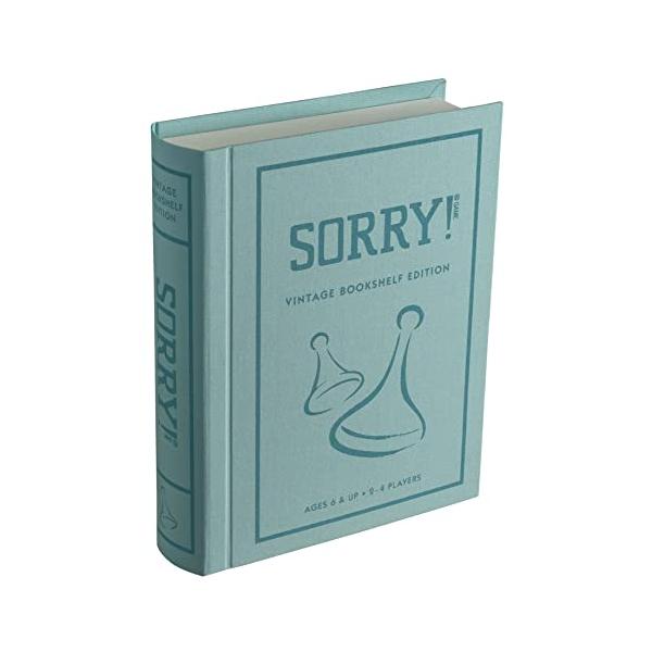ボードゲーム 英語 アメリカ 海外ゲーム 41413 Sorry! Vintage Bookshelf Edition by WS Game Company - Classic Sorry Board Games Retro 1958 De...