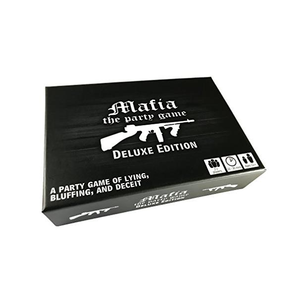 ボードゲーム 英語 アメリカ 海外ゲーム Mafia Deluxe Apostrophe Games Mafia The Party Game Deluxe Edition ? A Game of Lying, Bluffing and D...