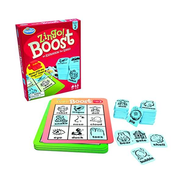 ボードゲーム 英語 アメリカ 海外ゲーム 76471 ThinkFun Zingo! Booster Pack #2 - Expansion Pack for Popular Zingo! Game | Designed for Kids ...