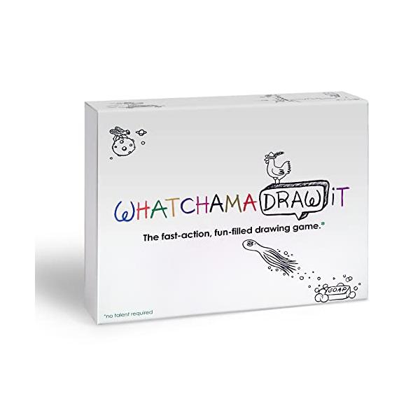 ボードゲーム 英語 アメリカ 海外ゲーム SG_B003W4MKXG_US WatchamaDrawit Fast Action Drawing Game with Wildly Creative Challenges - A Family...