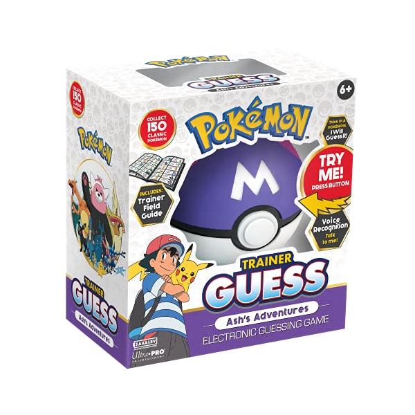 ボードゲーム 英語 アメリカ 海外ゲーム 10280 Pokemon Trainer Guess - Ash's Adventures Toy, I Will Guess It! Electronic Voice Recognition G...