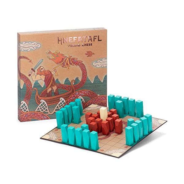ボードゲーム 英語 アメリカ 海外ゲーム GGAM-2001 Hnefatafl Viking Chess Set - Authentic, Traditional Two-Player Strategy Board Game Classi...
