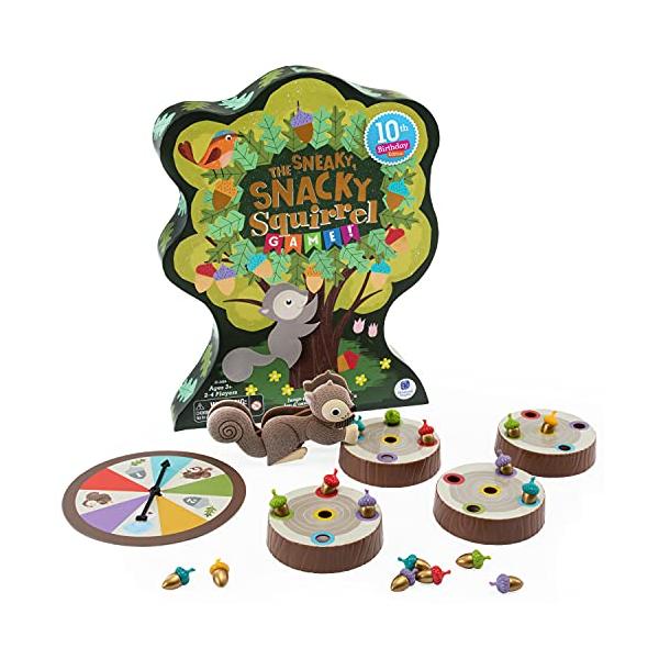 ボードゲーム 英語 アメリカ 海外ゲーム 3424 Educational Insights Special Edition The Sneaky, Snacky Squirrel Game, Preschool &amp; Toddler...