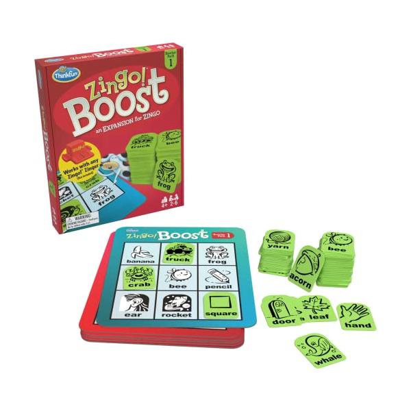 ボードゲーム 英語 アメリカ 海外ゲーム 76470 ThinkFun Zingo! Booster Pack #1 - Exciting Expansion Pack for Zingo! Game | Engages Kids in L...