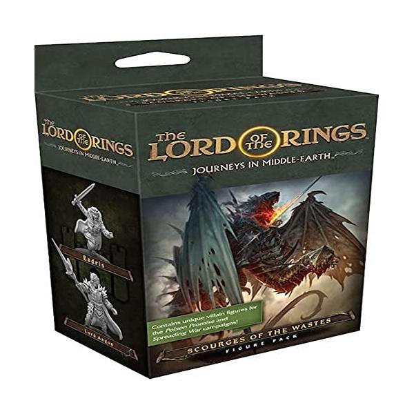ボードゲーム 英語 アメリカ 海外ゲーム FFGJME10 The Lord of the Rings Journeys in Middle-earth Scourges of the Waste FIGURE PACK - Adventu...