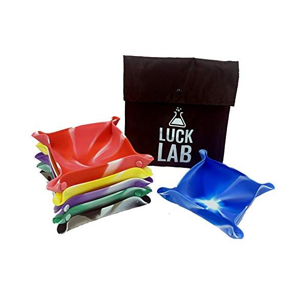 ボードゲーム 英語 アメリカ 海外ゲーム  Luck Lab Board Game Storage Bowls, 6-Pack | Folding Tray Accessory Holds Tabletop Bits, Chits, Pie...