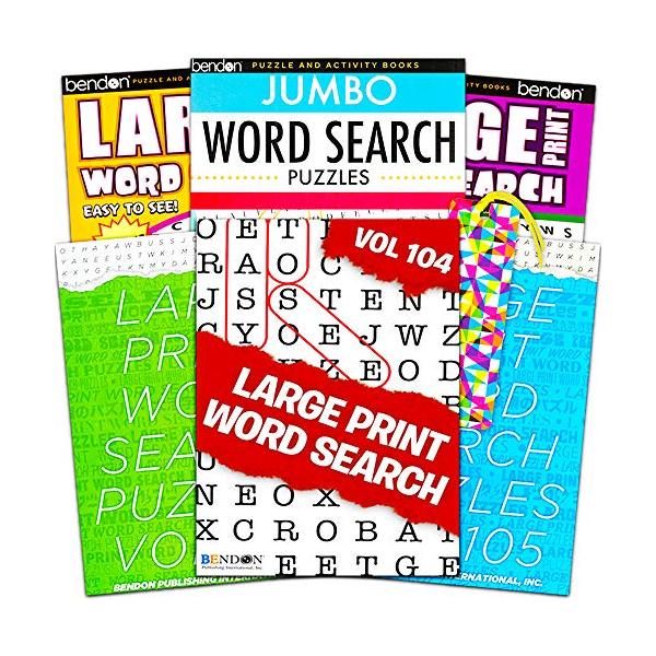 ボードゲーム 英語 アメリカ 海外ゲーム word search puzzle books for adults Large Print Word Search Books for Adults Super Set -- 6 Jumbo W...
