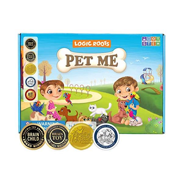 ボードゲーム 英語 アメリカ 海外ゲーム LRPTMEG3 Logic Roots Multiplication and Division Game - Fun Math Board Game, Easy Start STEM Toy, E...