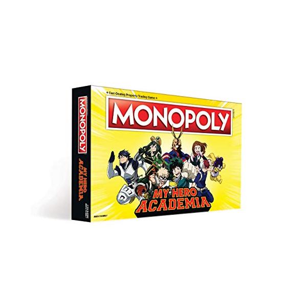 ボードゲーム 英語 アメリカ 海外ゲーム MN128-631 Monopoly: My Hero Academia Board Game | Buy, Sell, Trade Fan-Favorite Heroes from The Pop...