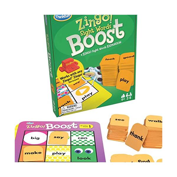ボードゲーム 英語 アメリカ 海外ゲーム 76472 Think Fun Zingo! Sight Words Boost - Engaging Brain Game | Expansive Vocabulary Builder | Sti...