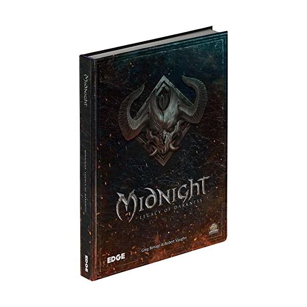 ボードゲーム 英語 アメリカ 海外ゲーム ESMNR01EN Midnight Legacy of Darkness CORE RULEBOOK - Epic Role-Playing Adventure Against Evil! Fan...