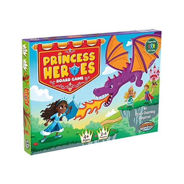 ボードゲーム 英語 アメリカ 海外ゲーム PHBG Princess Heroes Board Game - Cooperative Princess Castle Game for Kids Ages 4 and Up - Childre...