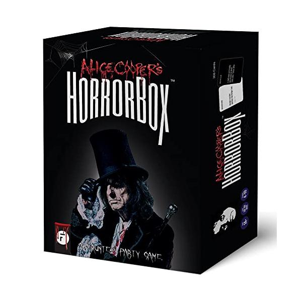 ボードゲーム 英語 アメリカ 海外ゲーム HRBP1.0 Alice Cooper's HorrorBox Horror Movie Party Game - Hilarious and Spooky Card Game for Parti...