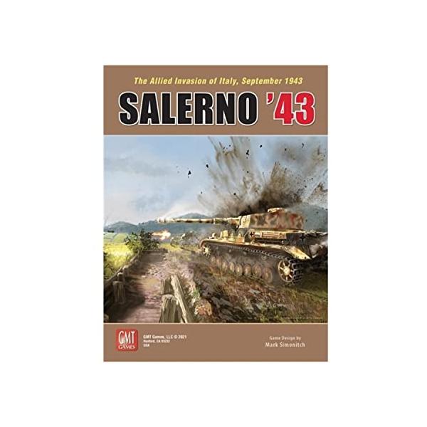 ボードゲーム 英語 アメリカ 海外ゲーム GMT2122 Salerno '43: The Allied Invasion of Italy ? Board Game by GMT Games 2+ Players ? 120-360 Mi...