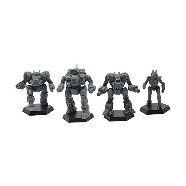 ボードゲーム 英語 アメリカ 海外ゲーム CAT-35736 Catalyst Game Labs BattleTech Mini Force Pack: Inner Sphere Support Lance, Grey海外限定品を迅速輸入...