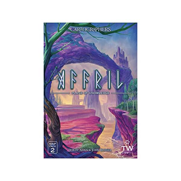 ボードゲーム 英語 アメリカ 海外ゲーム TWK4063 Cartographers: Map Pack 2, Affril | Expansion for The Award-Winning Game of Map Drawing | S...