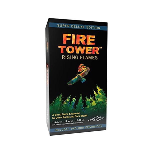 ボードゲーム 英語 アメリカ 海外ゲーム  Runaway Parade Games Fire Tower Rising Flames Board Game Expansion: Deluxe Expansion with 2 Mini E...