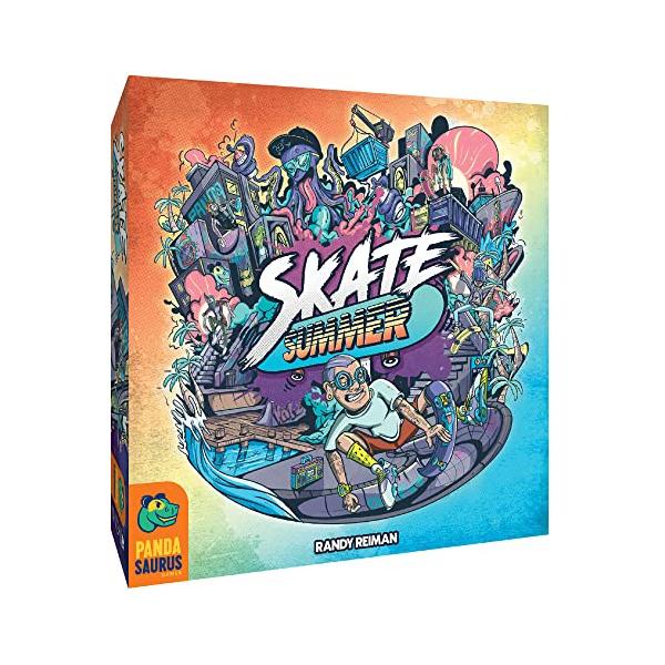 ボードゲーム 英語 アメリカ 海外ゲーム PAN202124 Skate Summer Board Game - Master the Half-Pipes of Pelican Park in This Thrilling Strateg...