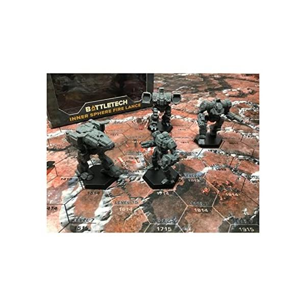ボードゲーム 英語 アメリカ 海外ゲーム CAT35731 Catalyst Game Labs BattleTech Mini Force Pack: Inner Sphere Fire Lance, Grey海外限定品を迅速輸入！5〜1...