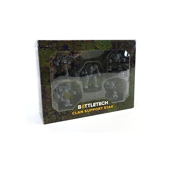 ボードゲーム 英語 アメリカ 海外ゲーム CAT-35726 Catalyst Game Labs BattleTech Mini Force Pack: Clan Support Star Grey海外限定品を迅速輸入！5〜15営業日にて...