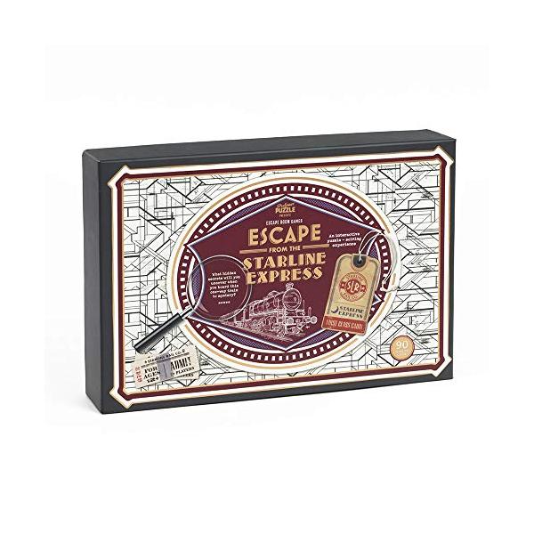 ボードゲーム 英語 アメリカ 海外ゲーム ES5230 Escape from The Starline Express - Escape Room Game - Multiplayer Brain-Teasing Game / Escap...