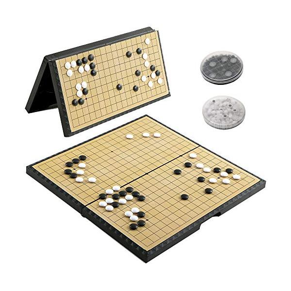 ボードゲーム 英語 アメリカ 海外ゲーム YLY042-S-SRK Luoyer 11 inch Go Game Set Magnetic Folding Board Game Portable Traditional Chinese We...
