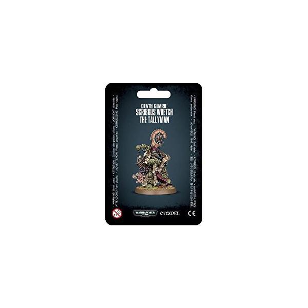ボードゲーム 英語 アメリカ 海外ゲーム 99070102003 Games Workshop 99070102003 "Death Guard Scribbus Wretch The Tallyman Miniature海外限定品を迅速輸...