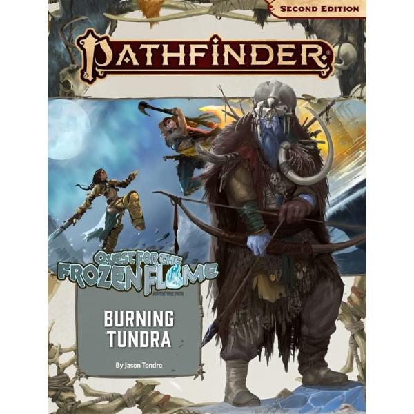 ボードゲーム 英語 アメリカ 海外ゲーム  Pathfinder Adventure Path: Burning Tundra (Quest for the Frozen Flame 3 of 3) (P2)海外限定品を迅速輸入！5〜15営...