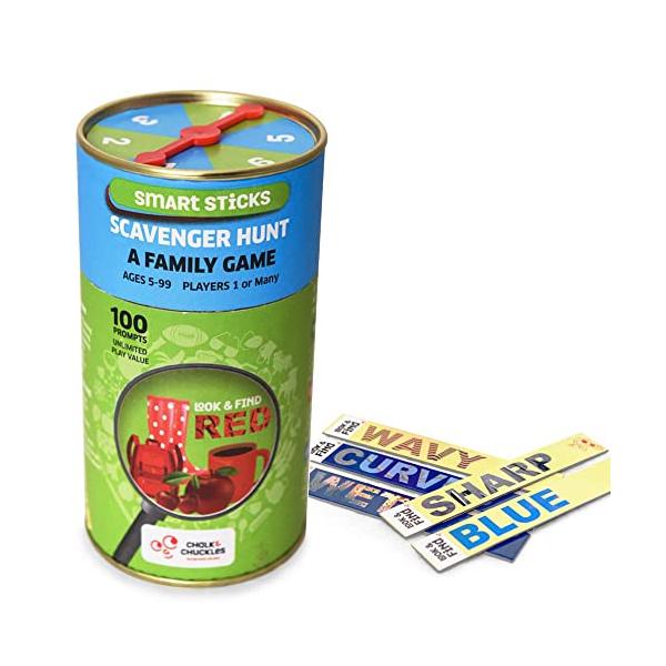 ボードゲーム 英語 アメリカ 海外ゲーム CCPPL062 Chalk &amp; Chuckles Scavenger Hunt Game for Kids Ages 4-8, 8-12 Years, Fun Family Game, I...