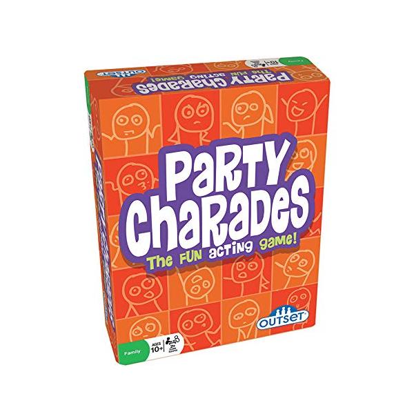 ボードゲーム 英語 アメリカ 海外ゲーム 11152 Outset Media- Party Charades Game - Family-Friendly Fun with 500 Charades Cards and Timer - G...