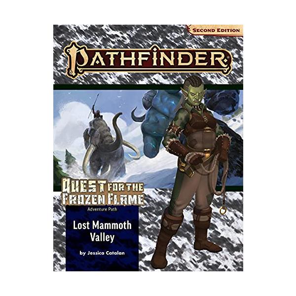 ボードゲーム 英語 アメリカ 海外ゲーム PZO90176 Pathfinder Adventure Path: Lost Mammoth Valley (Quest for the Frozen Flame 2 of 3 (P2)海外限定...