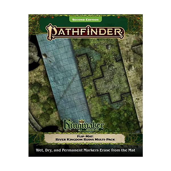ボードゲーム 英語 アメリカ 海外ゲーム PZO2030 Pathfinder Flip-Mat Multi-Pack Ruins - 4 Battle Maps Ancient Locations for Kingmaker Advent...