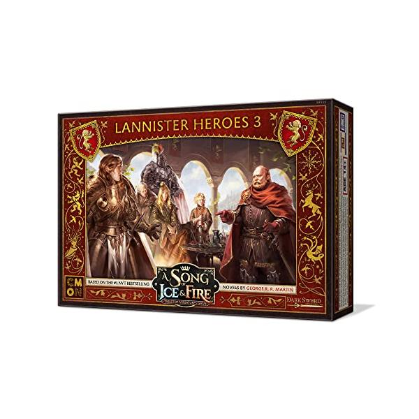 ボードゲーム 英語 アメリカ 海外ゲーム SIF215 A Song of Ice and Fire Tabletop Miniatures Game Lannister Heroes Set III - Lead Your Army to...
