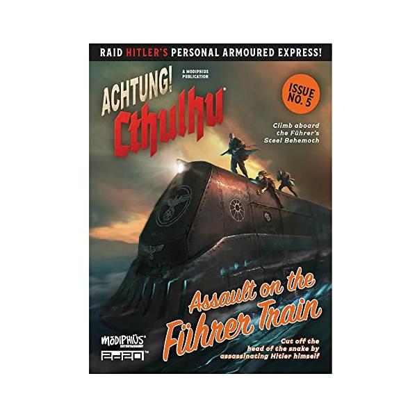 ボードゲーム 英語 アメリカ 海外ゲーム MUH052306 Impressions Achtung! Cthulhu :Assault on The Fuhrer Train 2d20 - Expansion Hardcover RPG ...