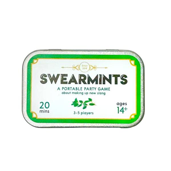 ボードゲーム 英語 アメリカ 海外ゲーム  Cheer Up Games Swearmints, The Portable Party Game That fits in Your Pocket, Combine Silly Words t...