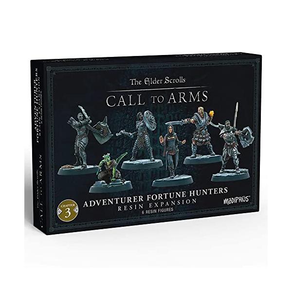 ボードゲーム 英語 アメリカ 海外ゲーム MUH0330304 Modiphius Entertainment The Elder Scrolls: Call to Arms - Adventurer Fortune Hunters - 6...