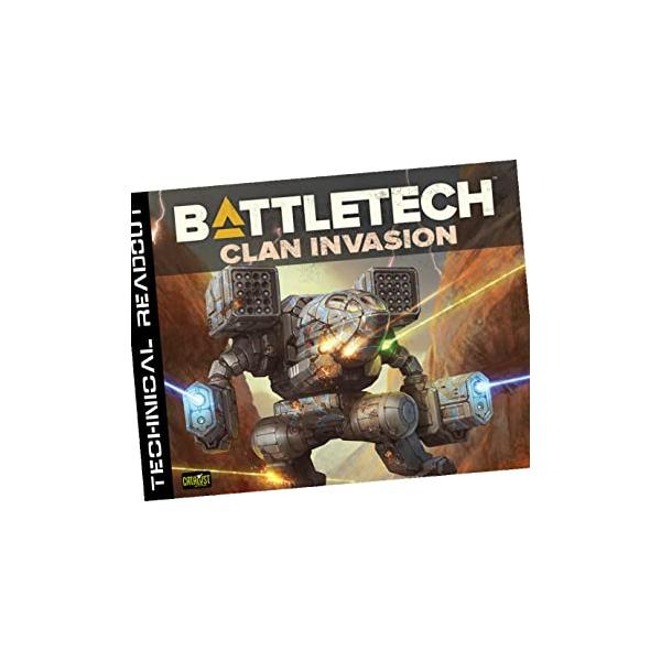 ボードゲーム 英語 アメリカ 海外ゲーム CAT-35136 Battletech Technical Readout Clan Invasi海外限定品を迅速輸入！5〜15営業日にて発送します。商品名（自動翻訳）：Catalyst Game...
